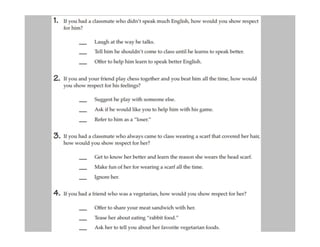 Respect lesson | PPT