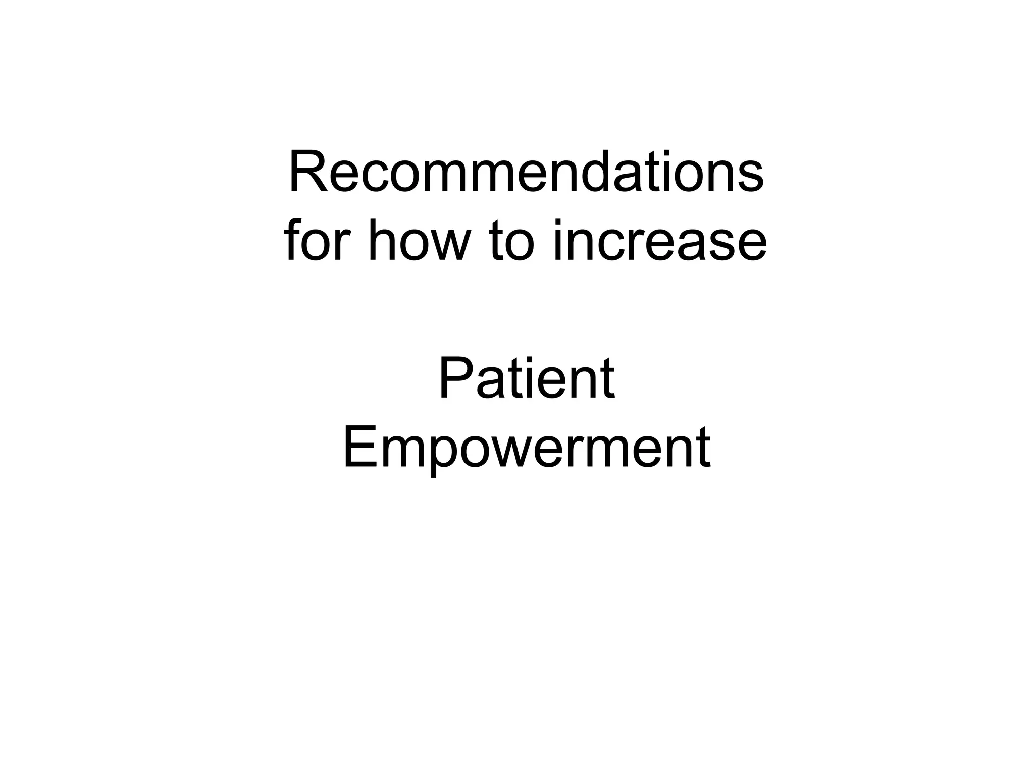 Respect patient needs | PPT