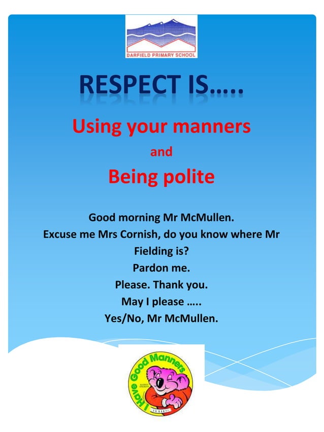 Respect posters by alice irvine | PPTX