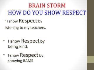 Respect ppt 1 | PPT