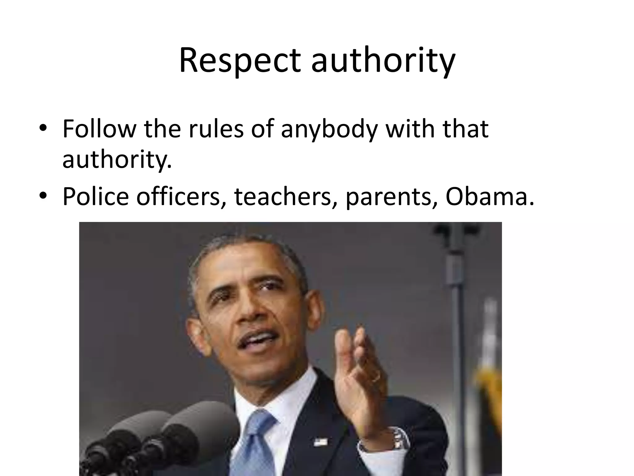 Respect presentation bde | PPTX