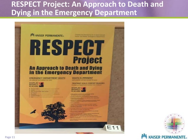 RESPECT Project: An Approach to Death and Dying in the Emergency ...