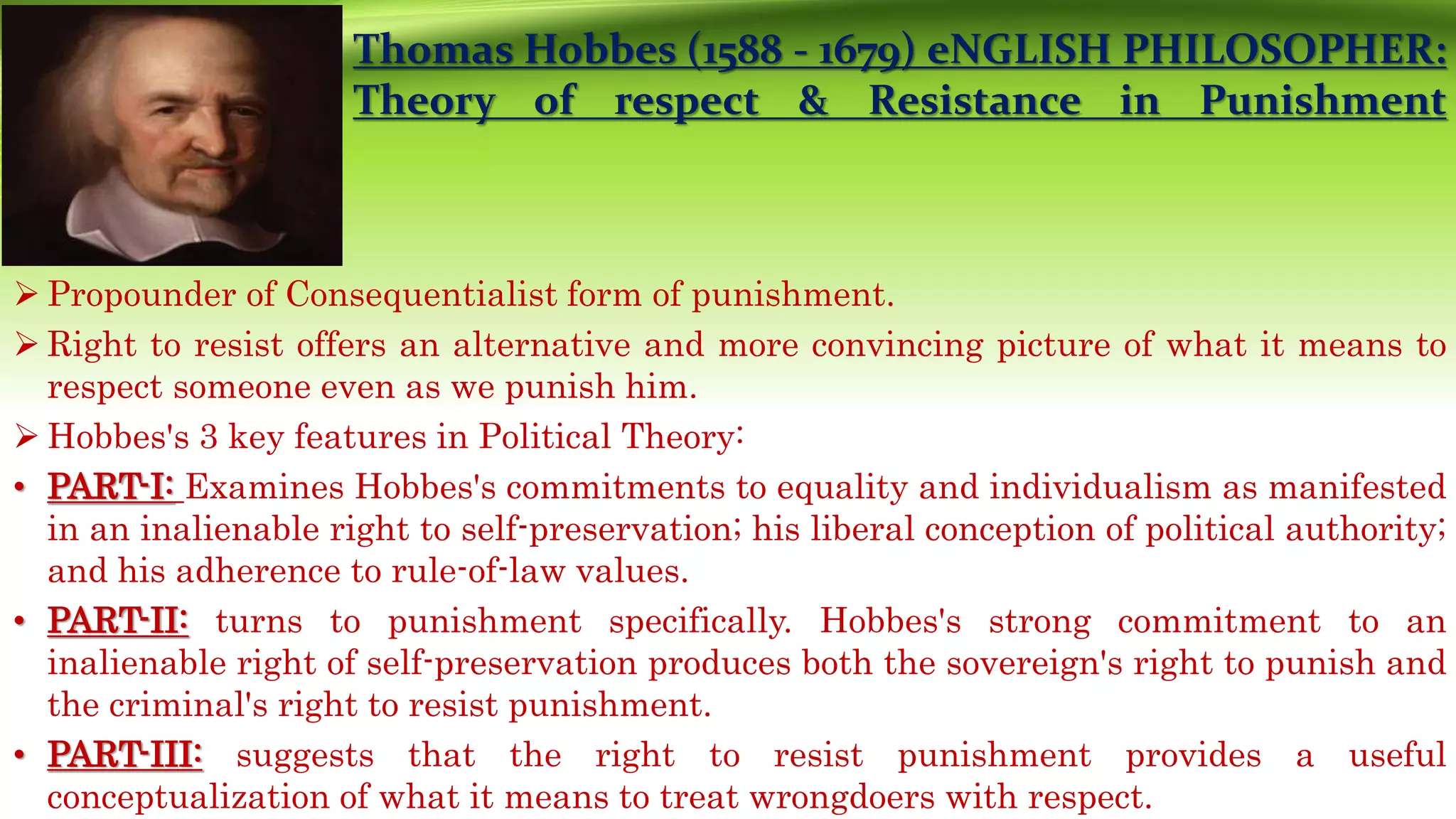 Respect and Resistance Theory in Punishment | PPTX