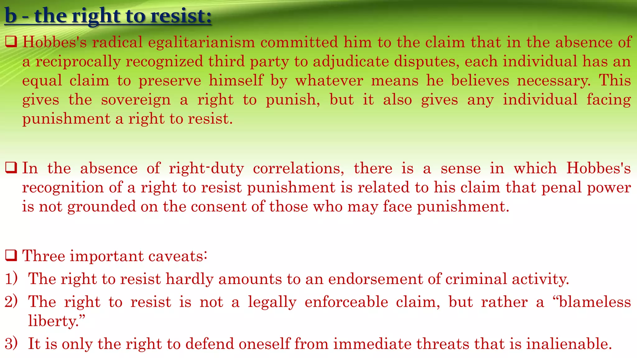 Respect and Resistance Theory in Punishment | PPTX