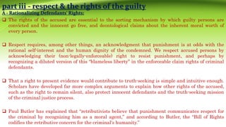 Respect and Resistance Theory in Punishment | PPTX