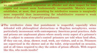 Respect and Resistance Theory in Punishment | PPTX