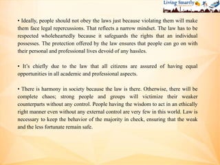 Respect the Law . | PPT