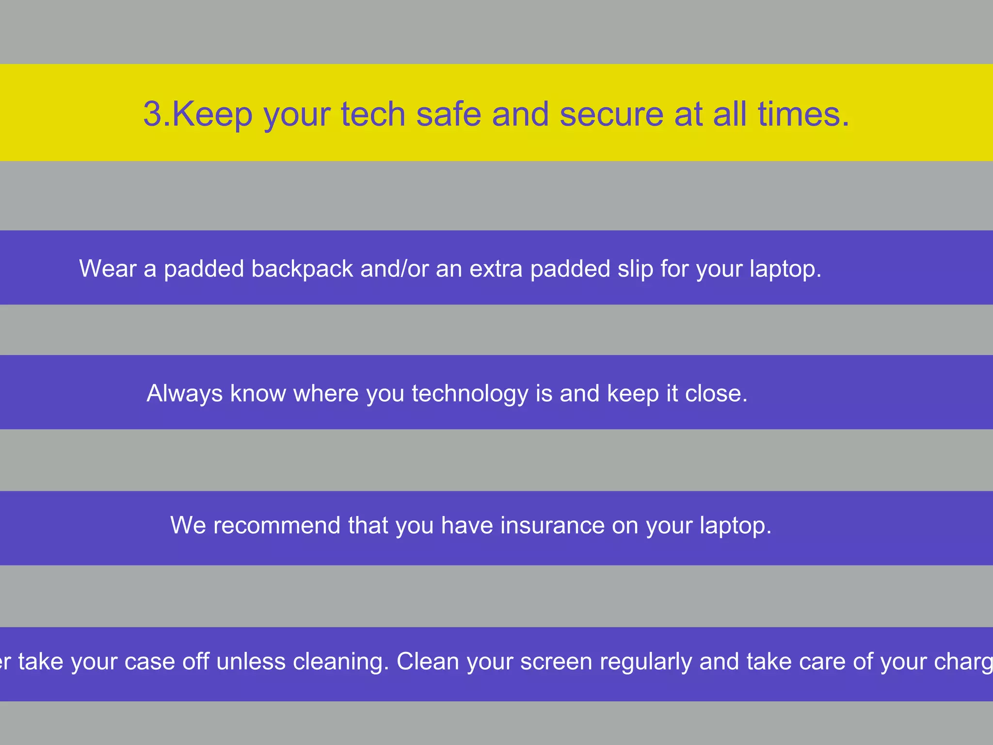 Respect the tech! | PPTX