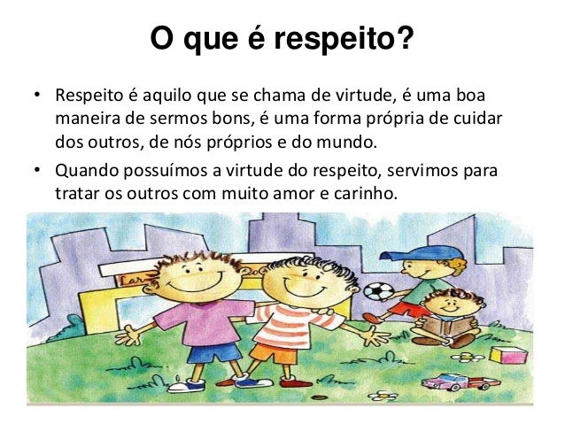 Respeitar as pessoas