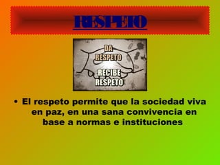 Respeto | PPT