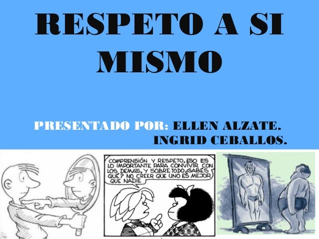 Respeto Autorespeto Ejemplos Educacion Emocional