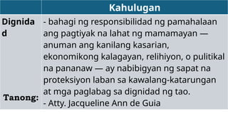 Edukasyon sa Pagpapakatao_Respeto Lesson | PPTX