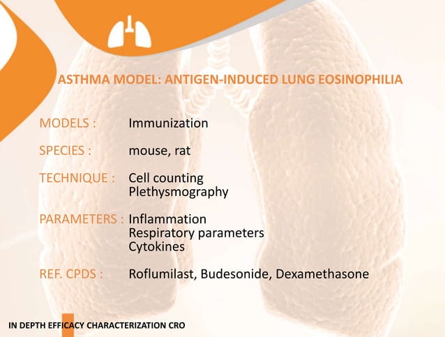 Syncrosome: Respiratory disease models for efficacy characterization | PPT