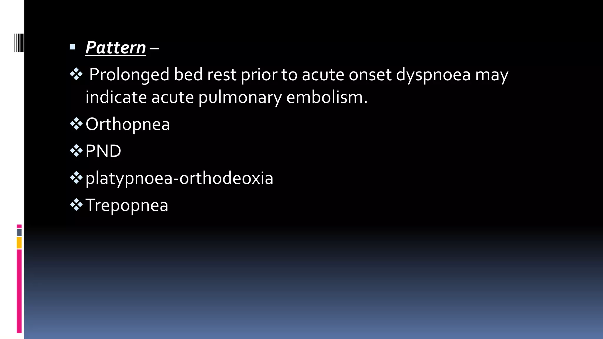 dyspnea approach | PPTX