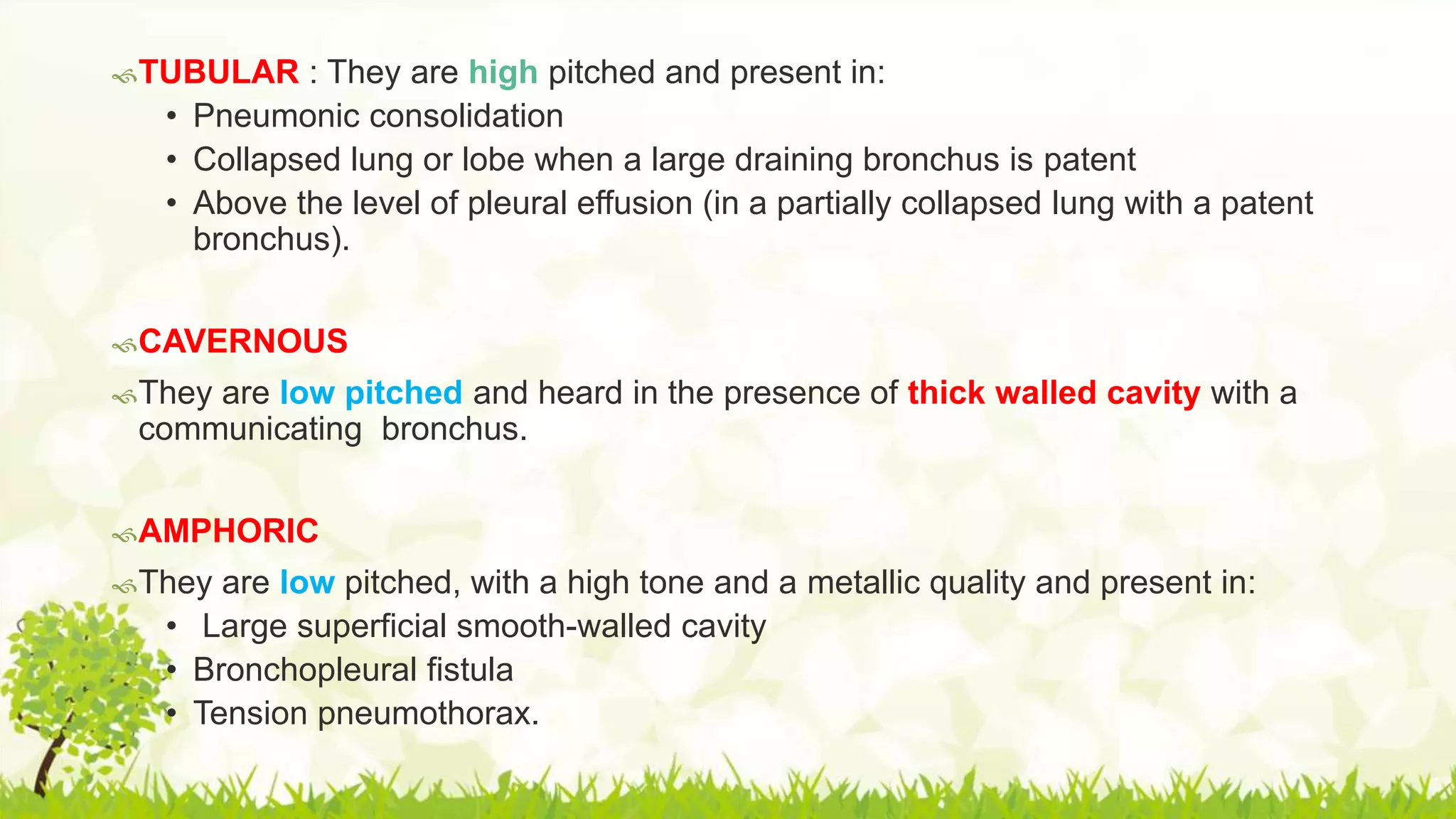 Respiratory system auscultation | PPTX