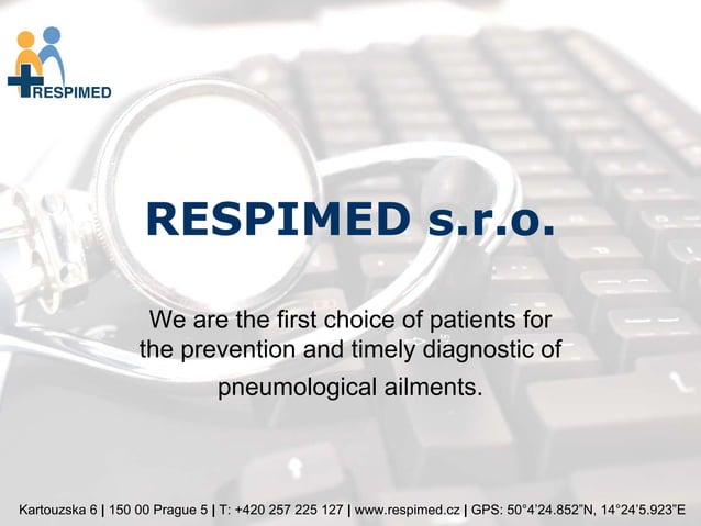 RESPIMED s.r.o. (PowerPoint) - A Private Clinic in Prague 5 | PDF