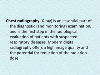 Instruments Used for respiratory disease diagnosis | PPTX