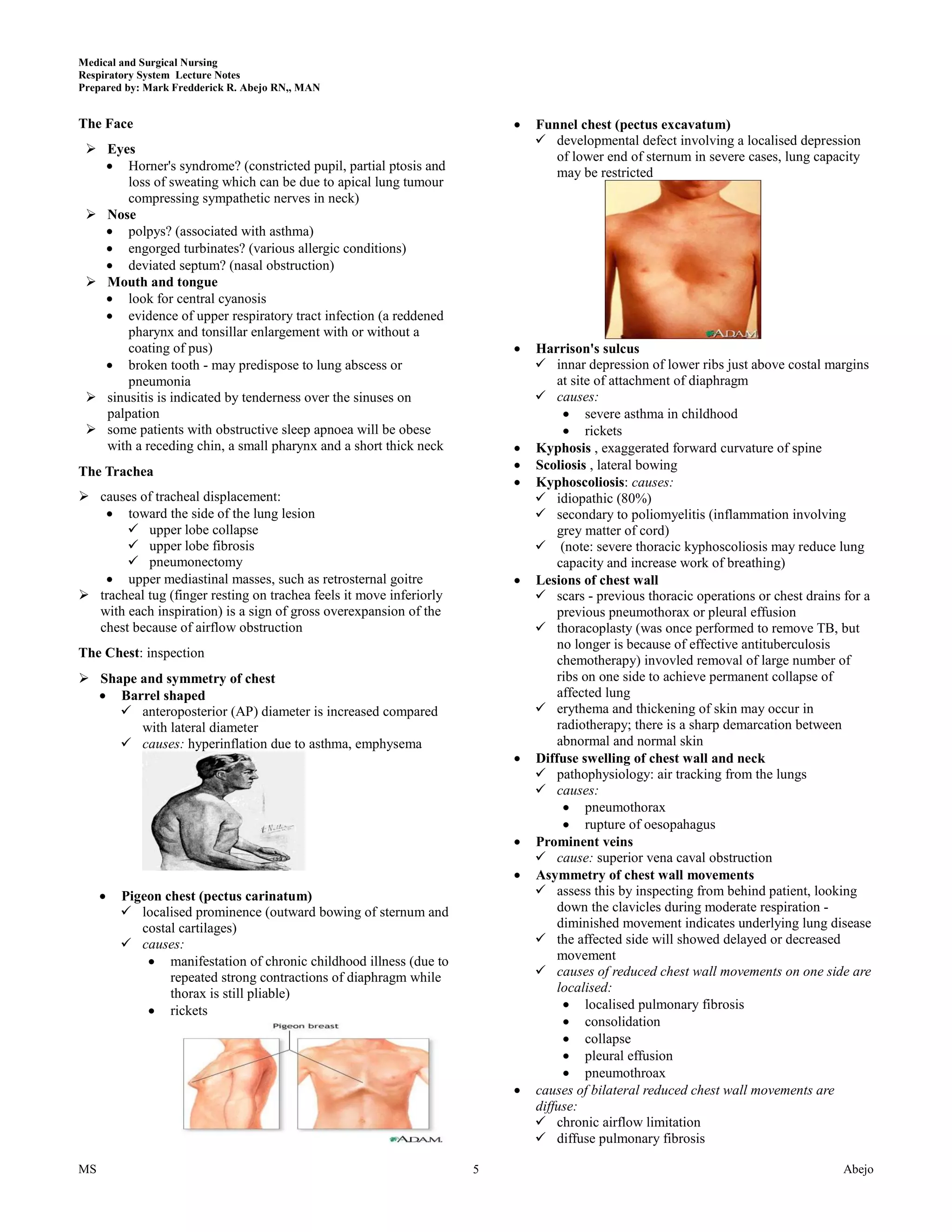 Respiratory Nursing | PDF