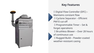 Serrax Technologies Respirable Dust Sampler APM 560 (DFC) | PPTX