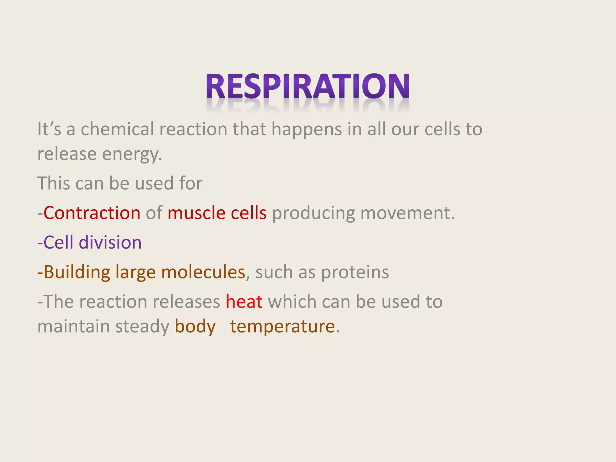 Respiration | PPTX