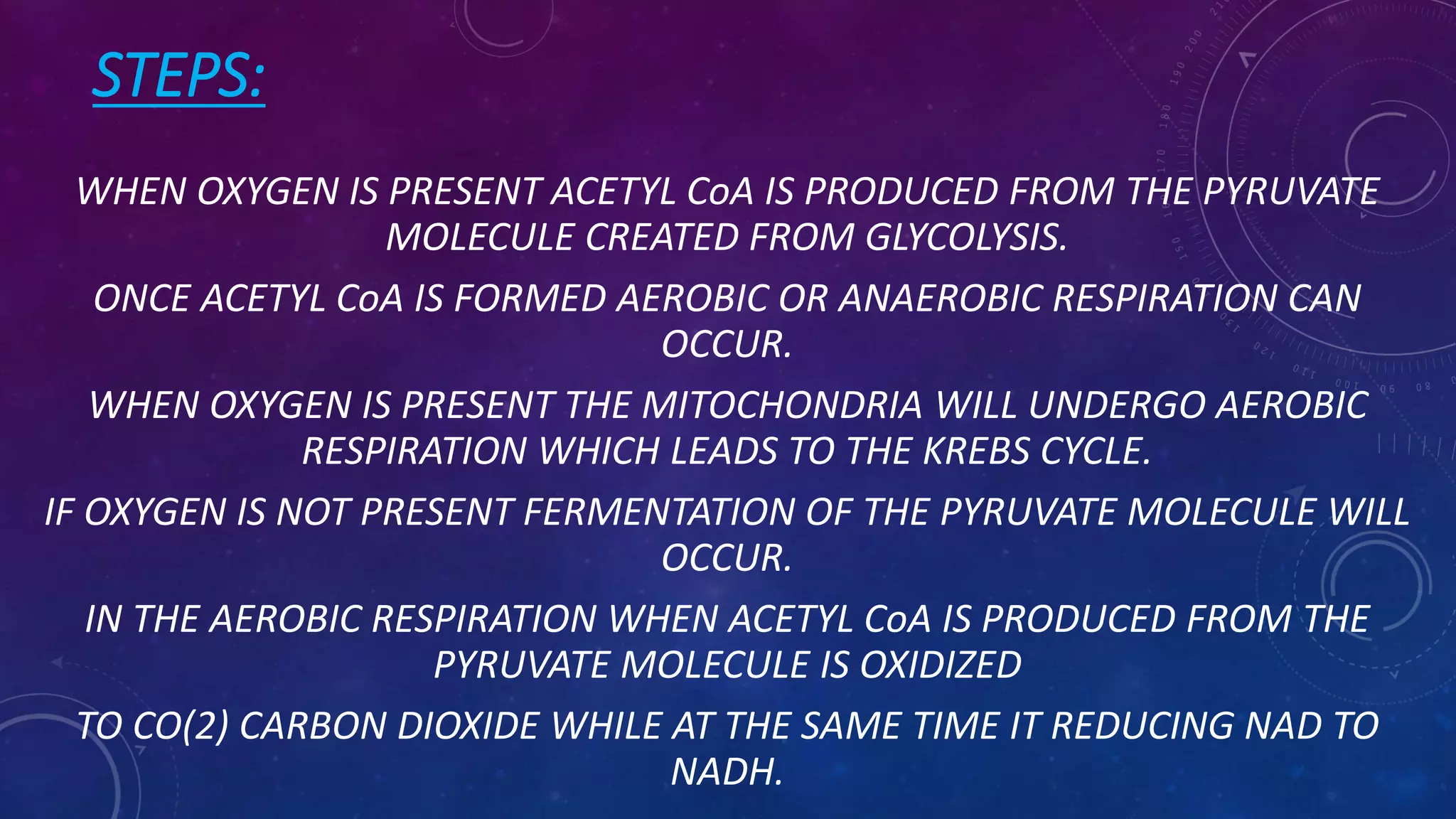 Cellular Respiration Glycolysis, Krebs cycle, Electron Transport | PPTX