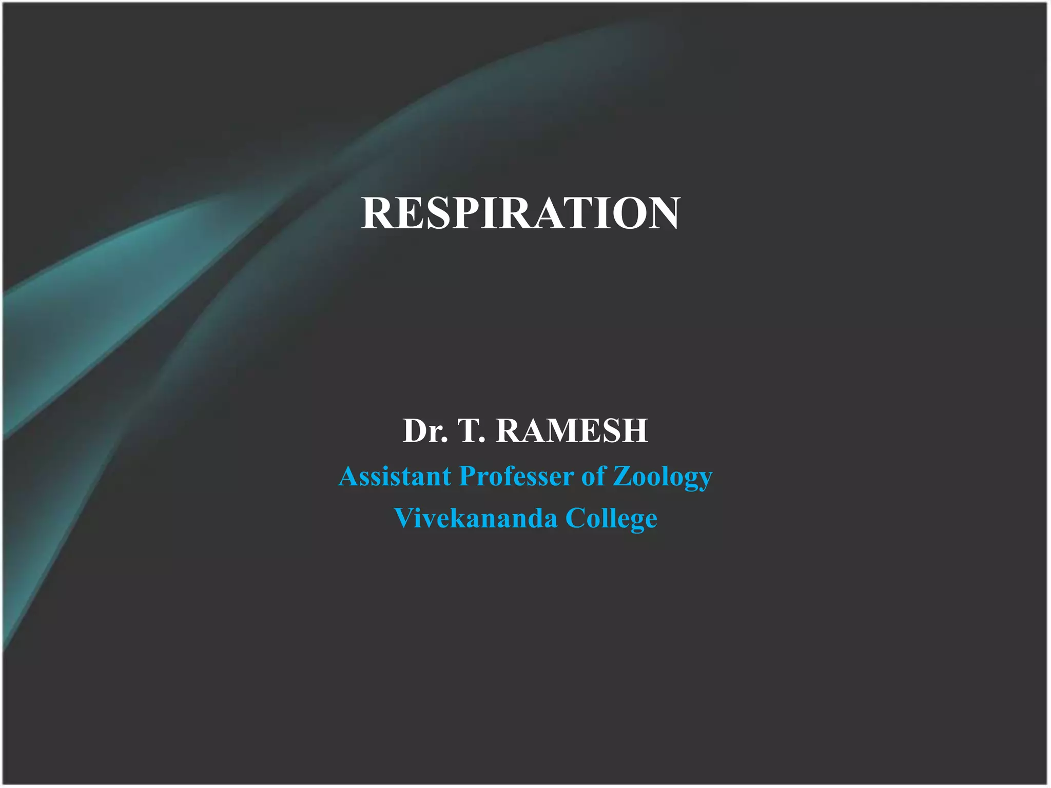 Human Respiration | PPT