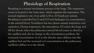 Respiration in vital signs, nursing foundation | PPTX | Lung and ...