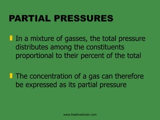 Respiration Gas Exchange | PPT