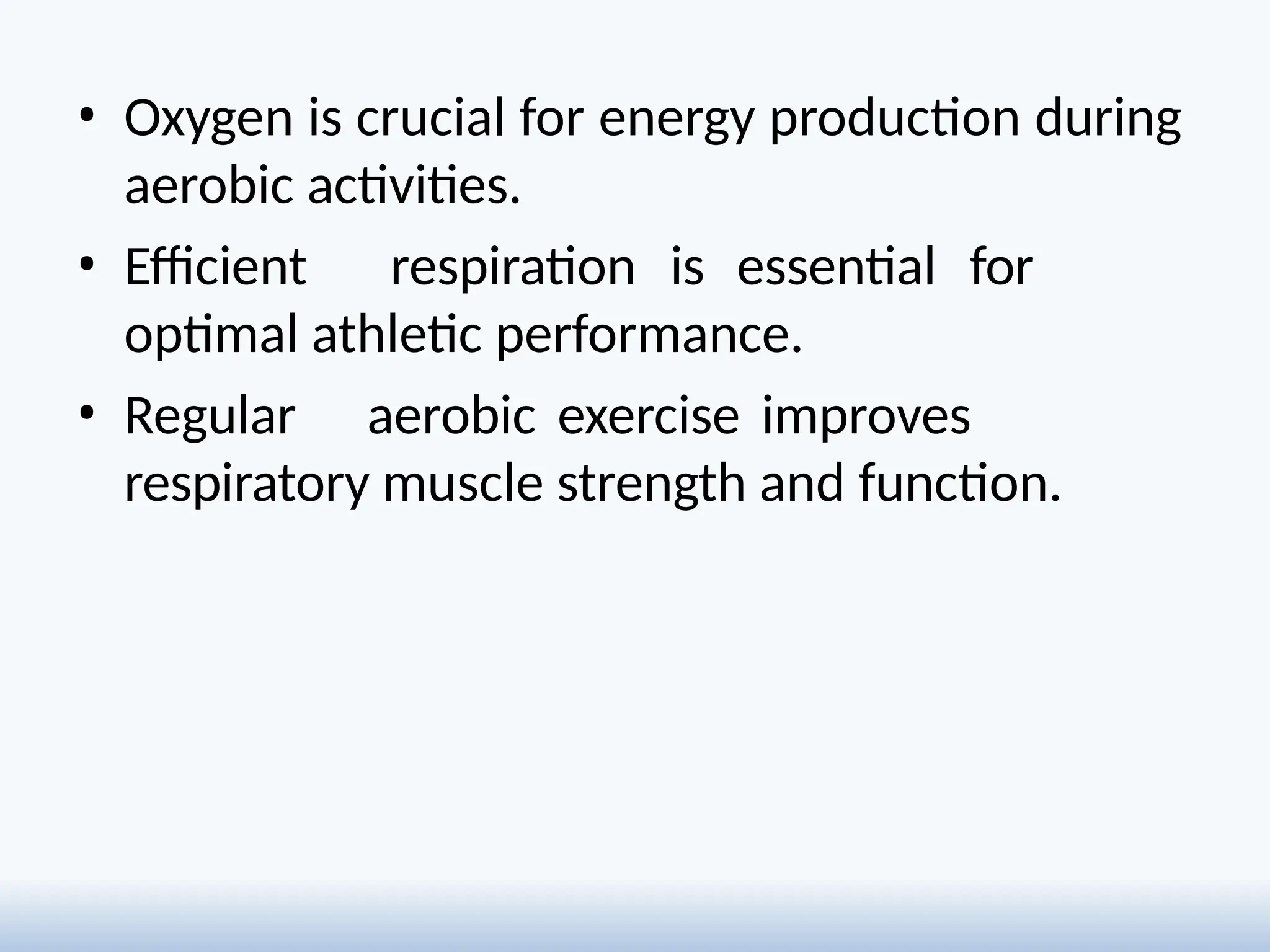 Respiration and Exercise: Enhancing Performance and Health | PPTX