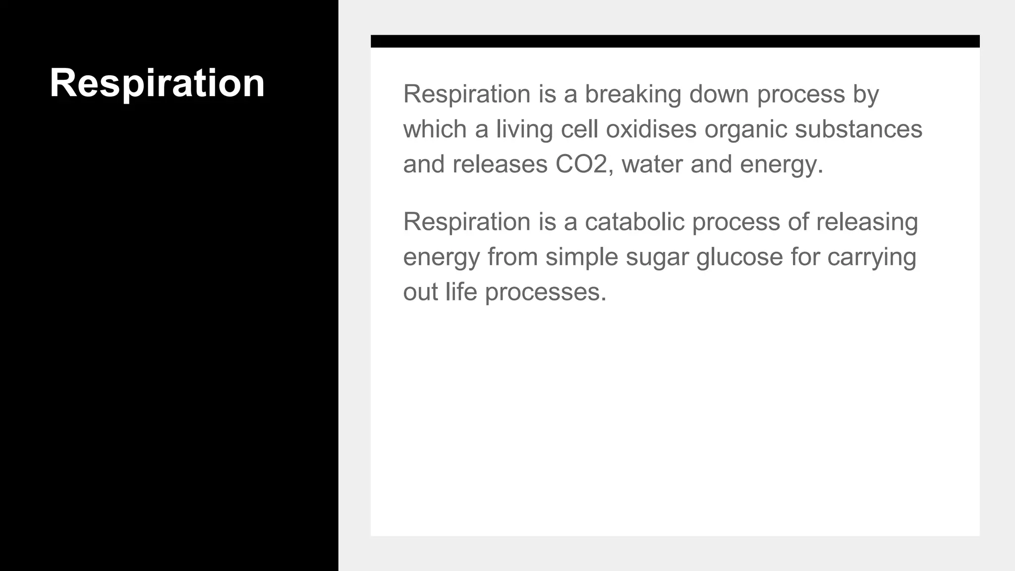 Respiration in plants | PPTX