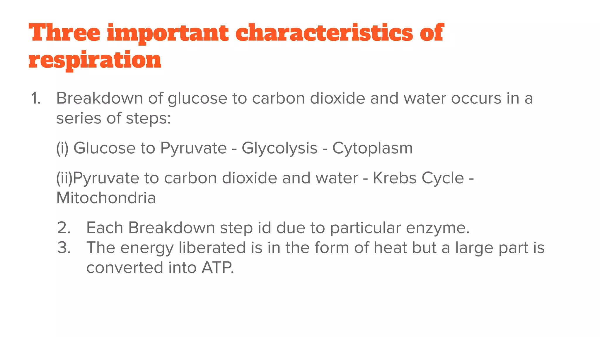 Respiration in plants | PDF