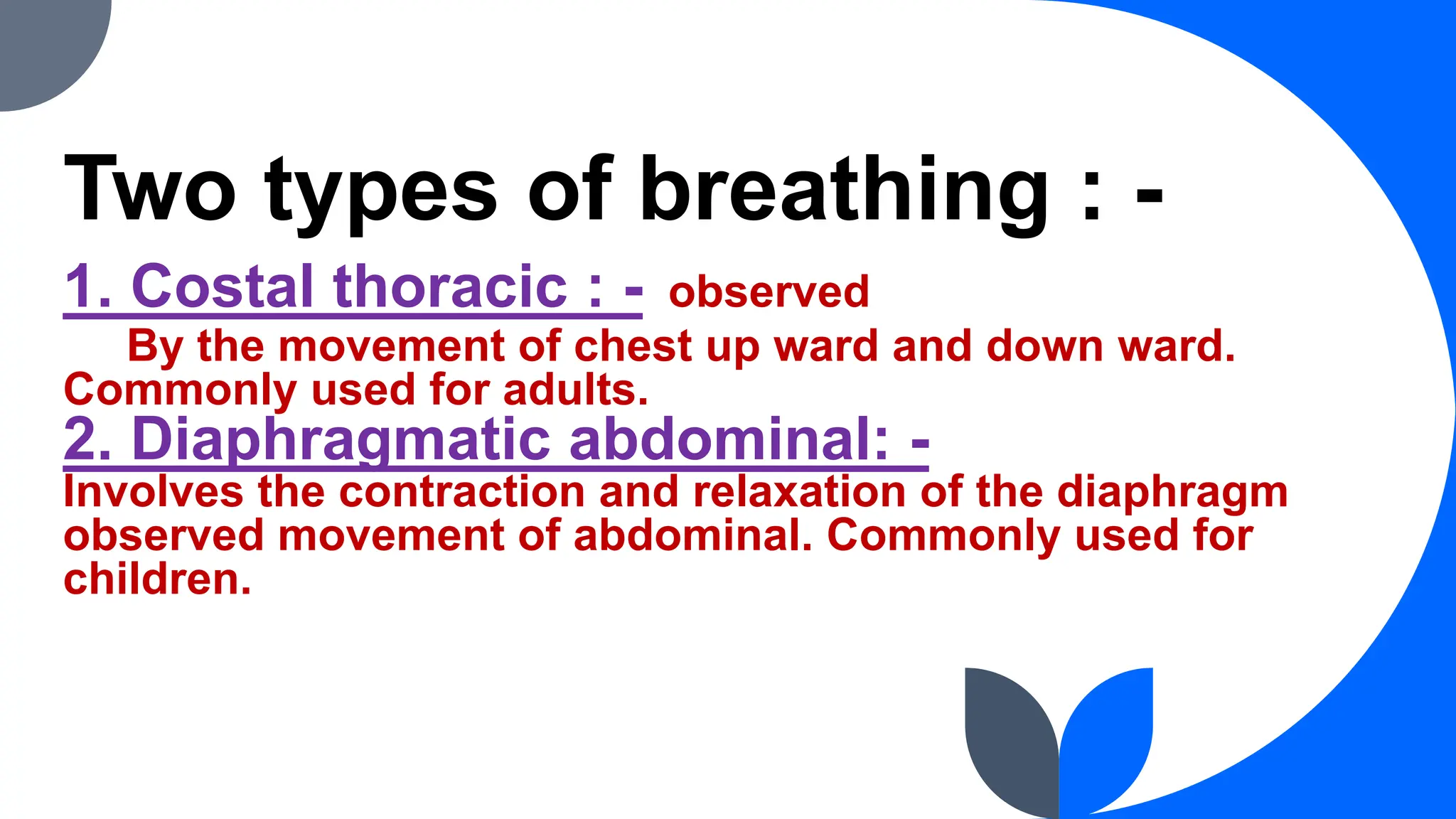 respiration , introduction , definition, breathing, factors affecting ...