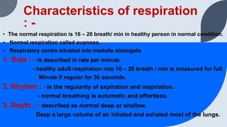 respiration , introduction , definition, breathing, factors affecting ...