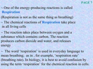Respiration | PPT
