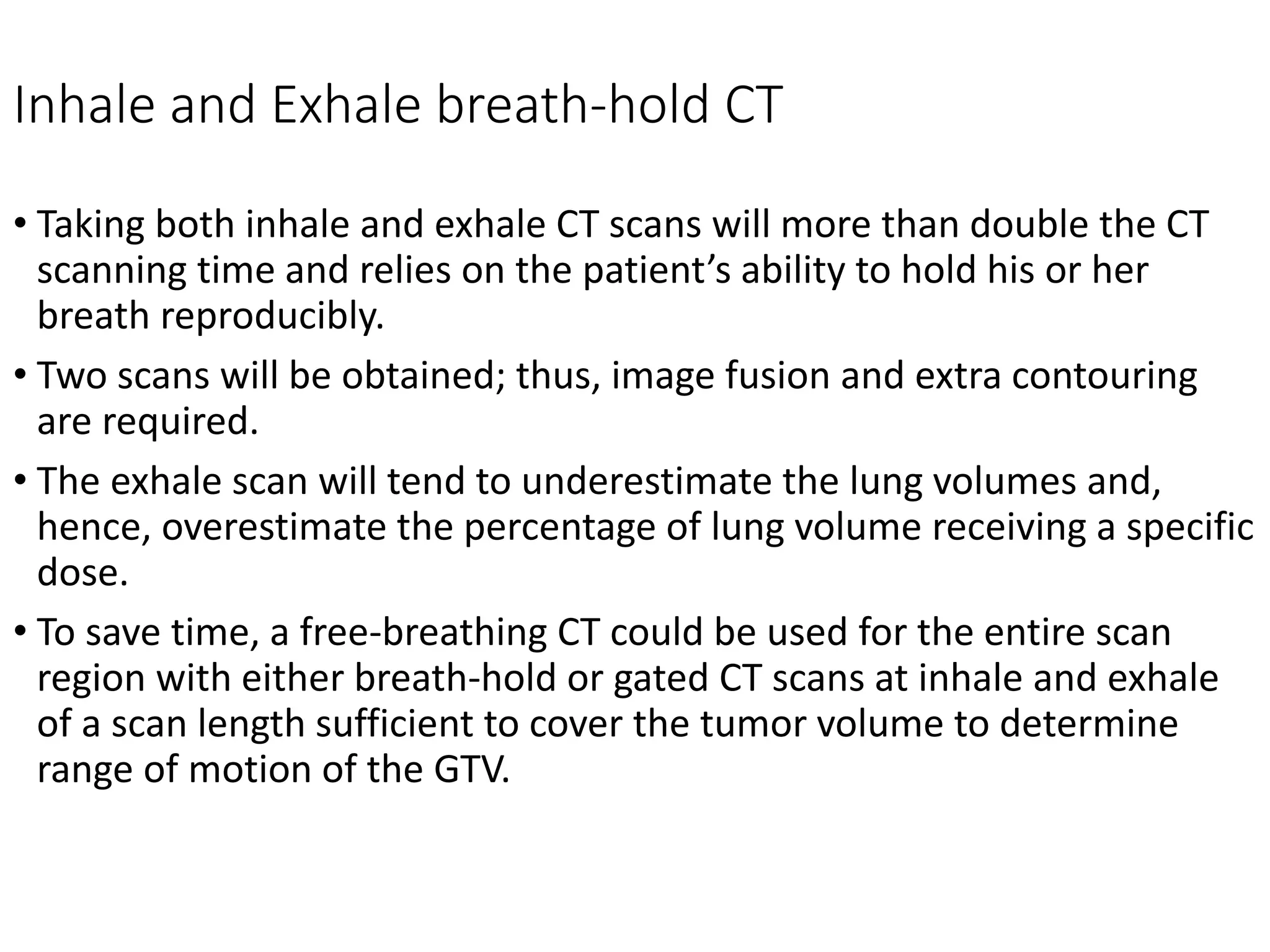 Respiration motion management | PPT