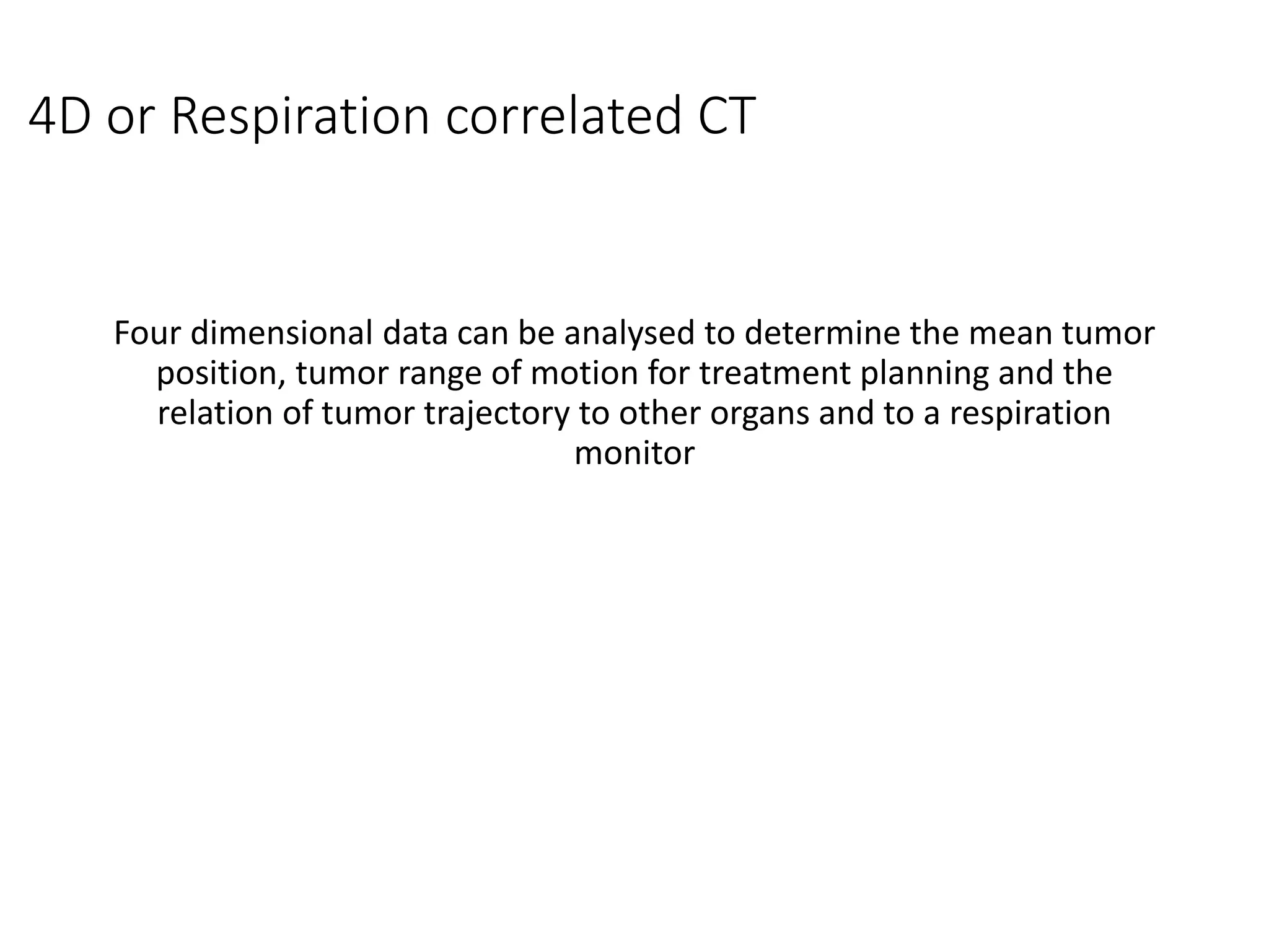 Respiration motion management | PPT