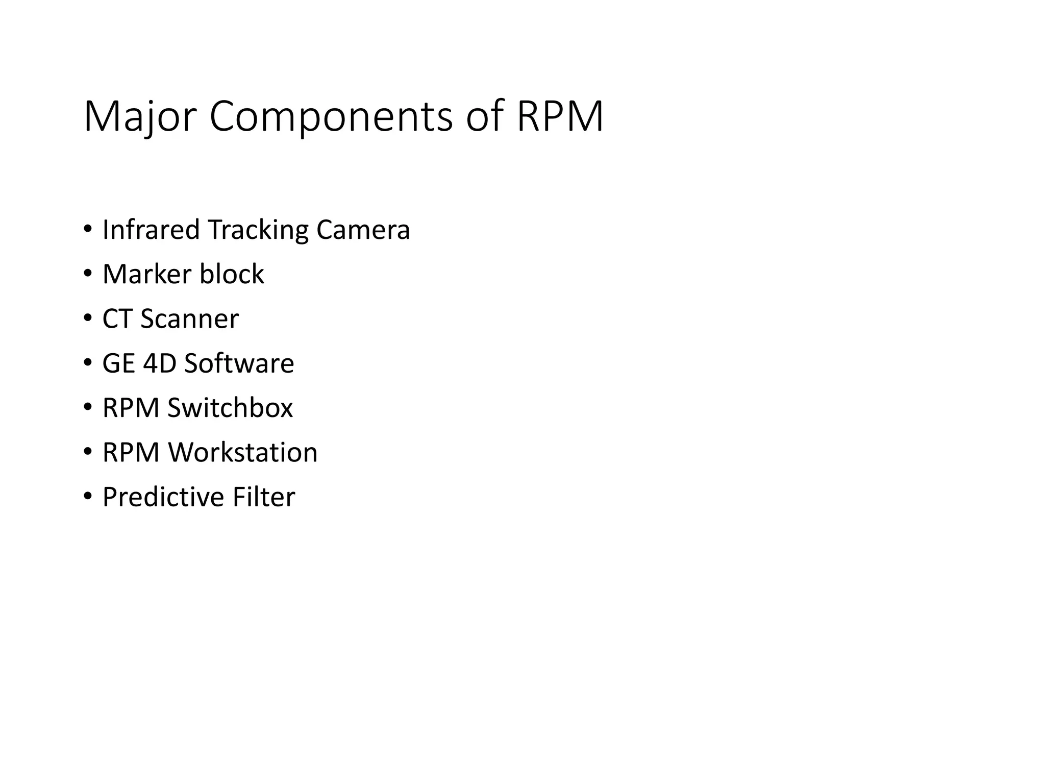 Respiration motion management | PPT