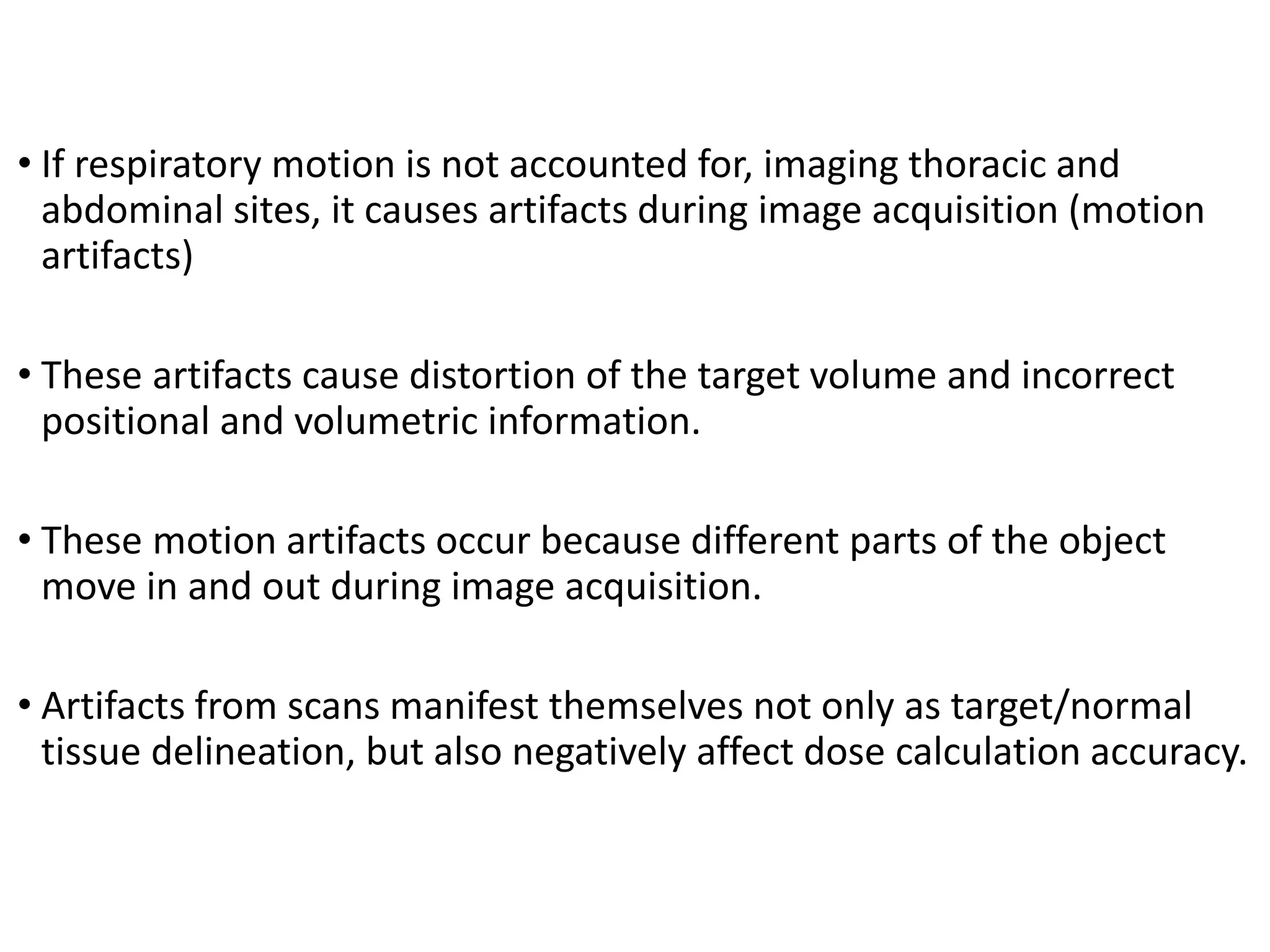 Respiration motion management | PPT