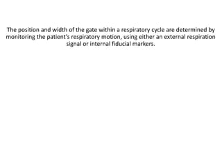 Respiration motion management | PPT