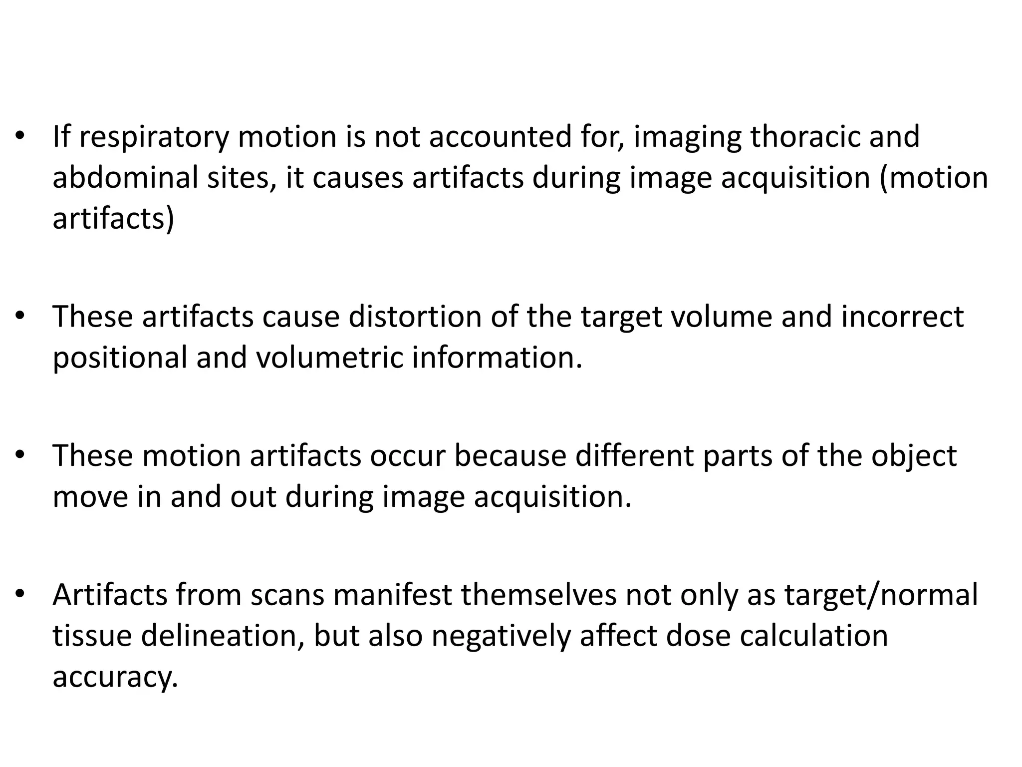 Respiration motion management | PPT