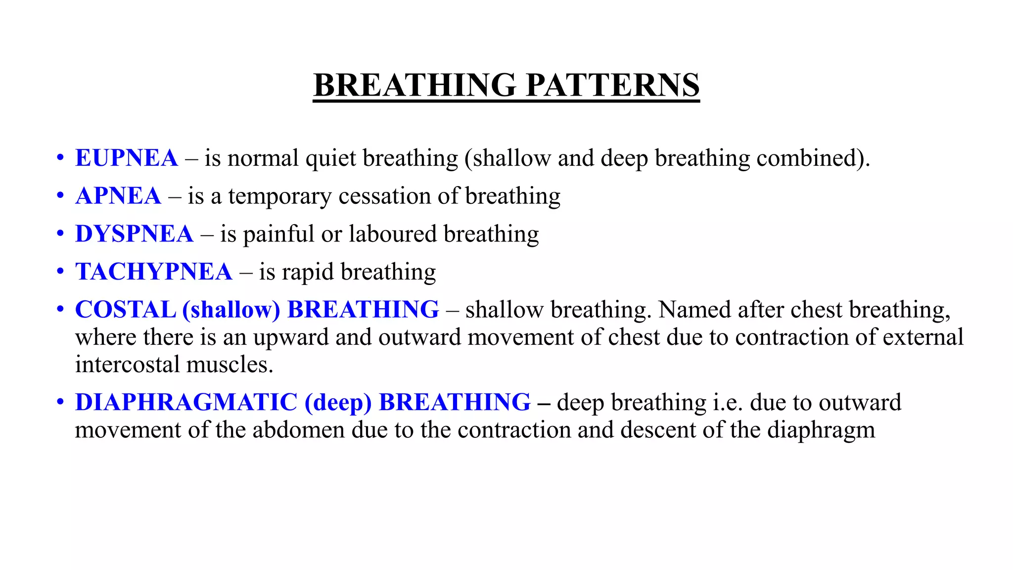 Respiration Physiology-Respiratory System | PPTX