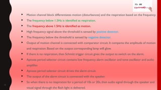 Respiration rate measurement | PDF