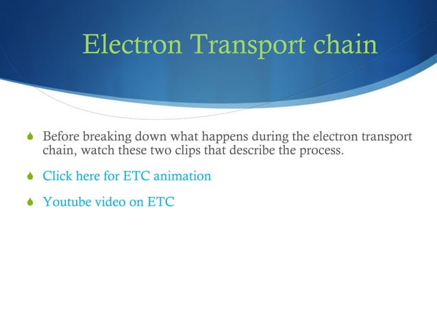 Respiration stage 2 | PPT