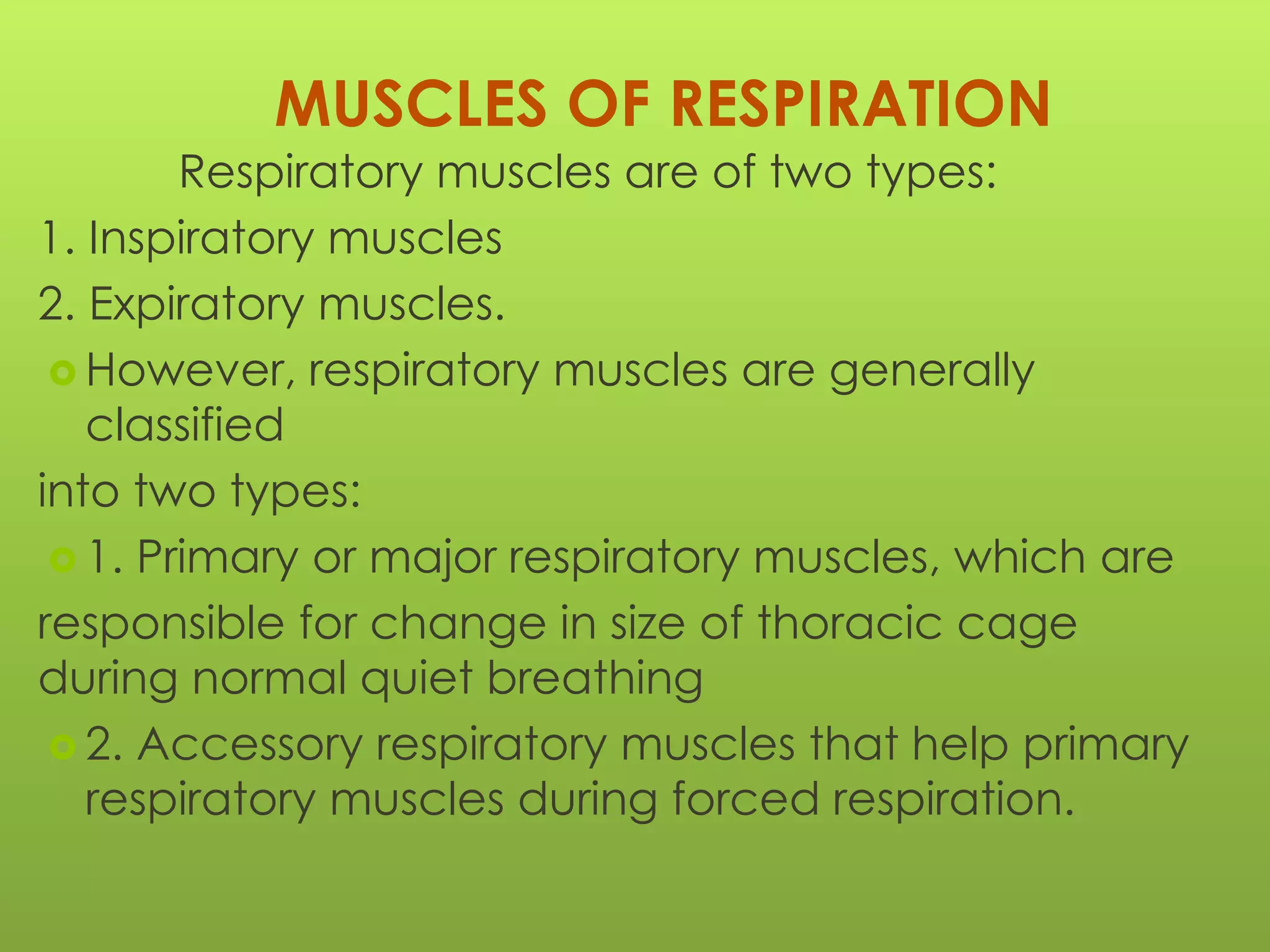 Respiration (Tetyana ma'am) Physiology.ppt | Lung and Respiratory ...