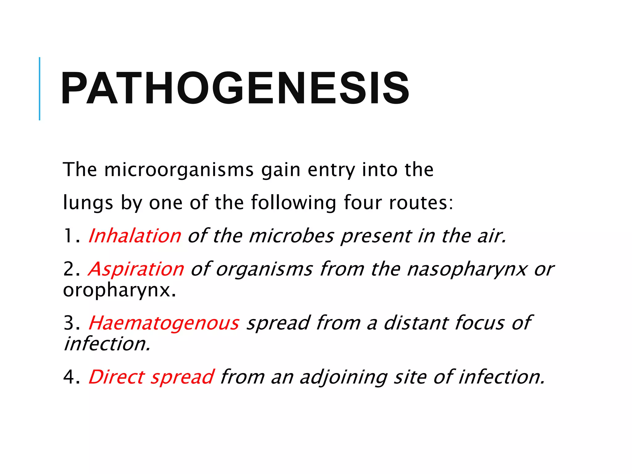 Respiratory pathology harshmohan | PPTX