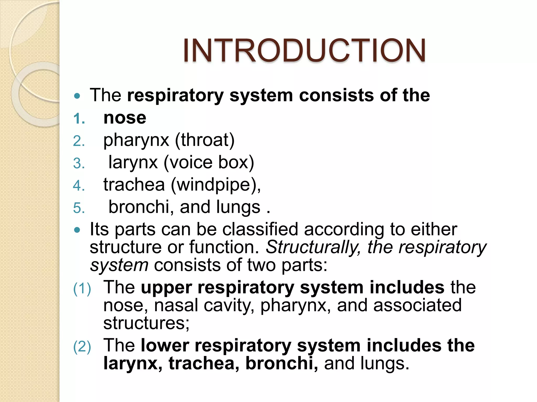 Respiratory | PPTX
