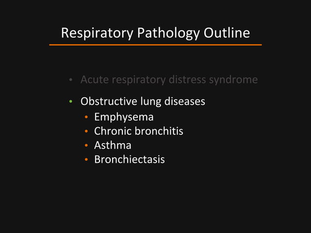 Respiratory.ppt Pathology of the respiratory system | PPT