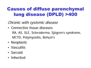 Respiratory Complication Of Rheumatic Disease | PDF