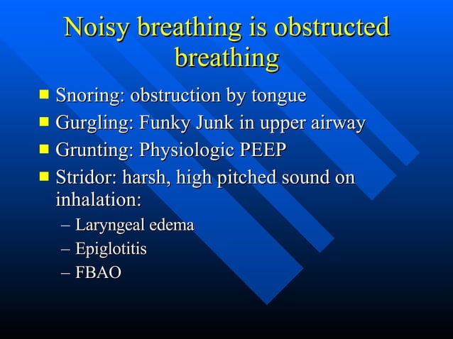 EMS- Respiratory Emergencies (Again) | PPT | Lung and Respiratory ...