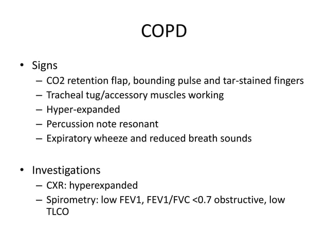Respiratory OSCE Station | PDF | Lung and Respiratory Health | Diseases ...